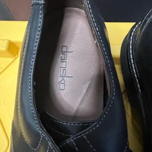 Dansko | Shoes | Dansko Mens Black Dress Shoes Capped Toe | Poshmark
